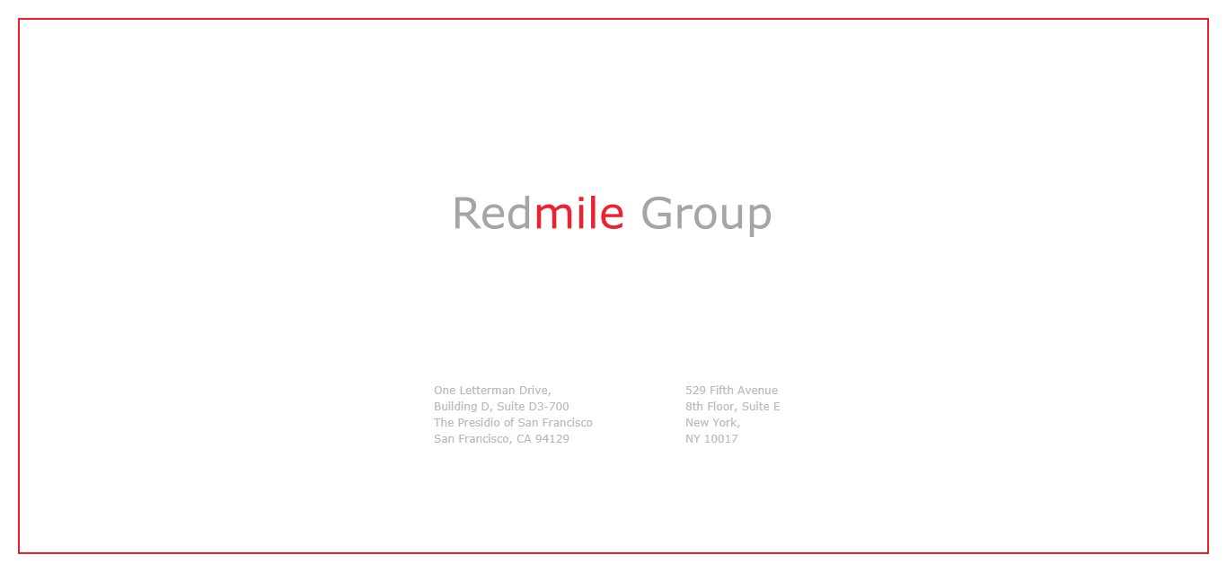 Redmile Group - Profile