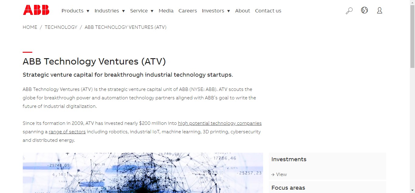 ABB Technology Ventures - Profile