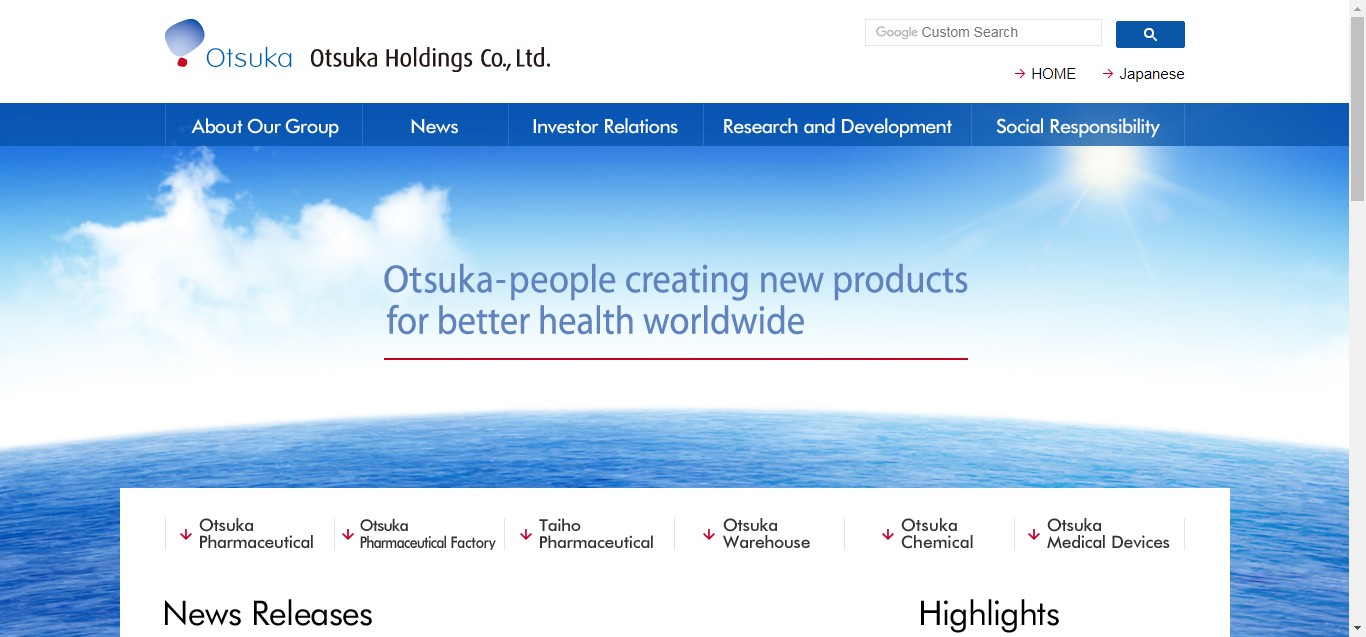 Otsuka Holdings - Profile