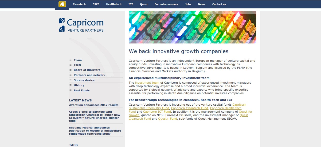 Capricorn Venture Partners - Profile
