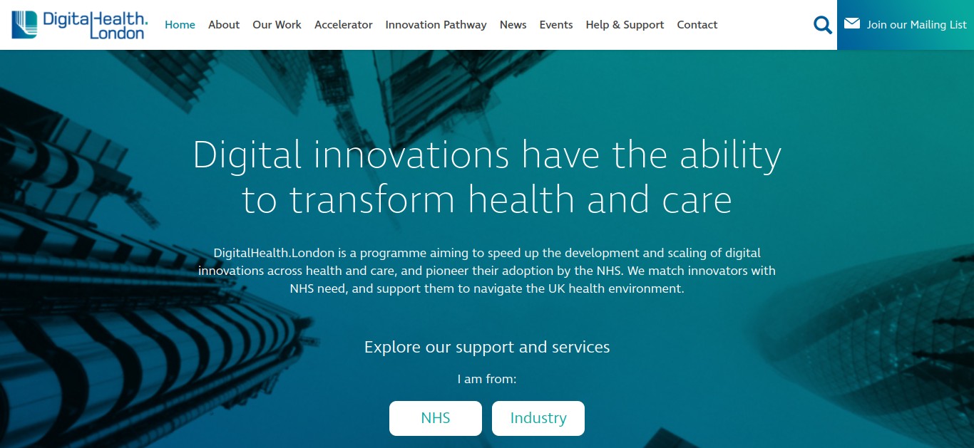 DigitalHealth.London - Profile