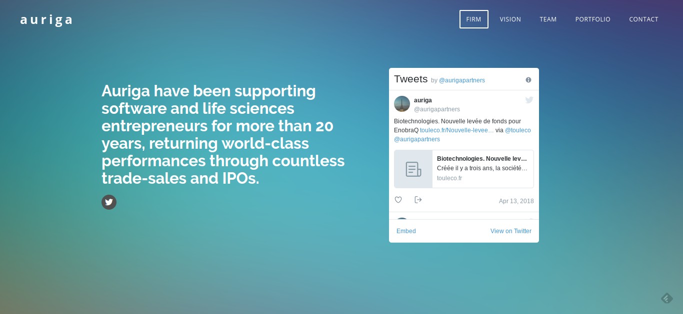 Auriga Partners - Profile