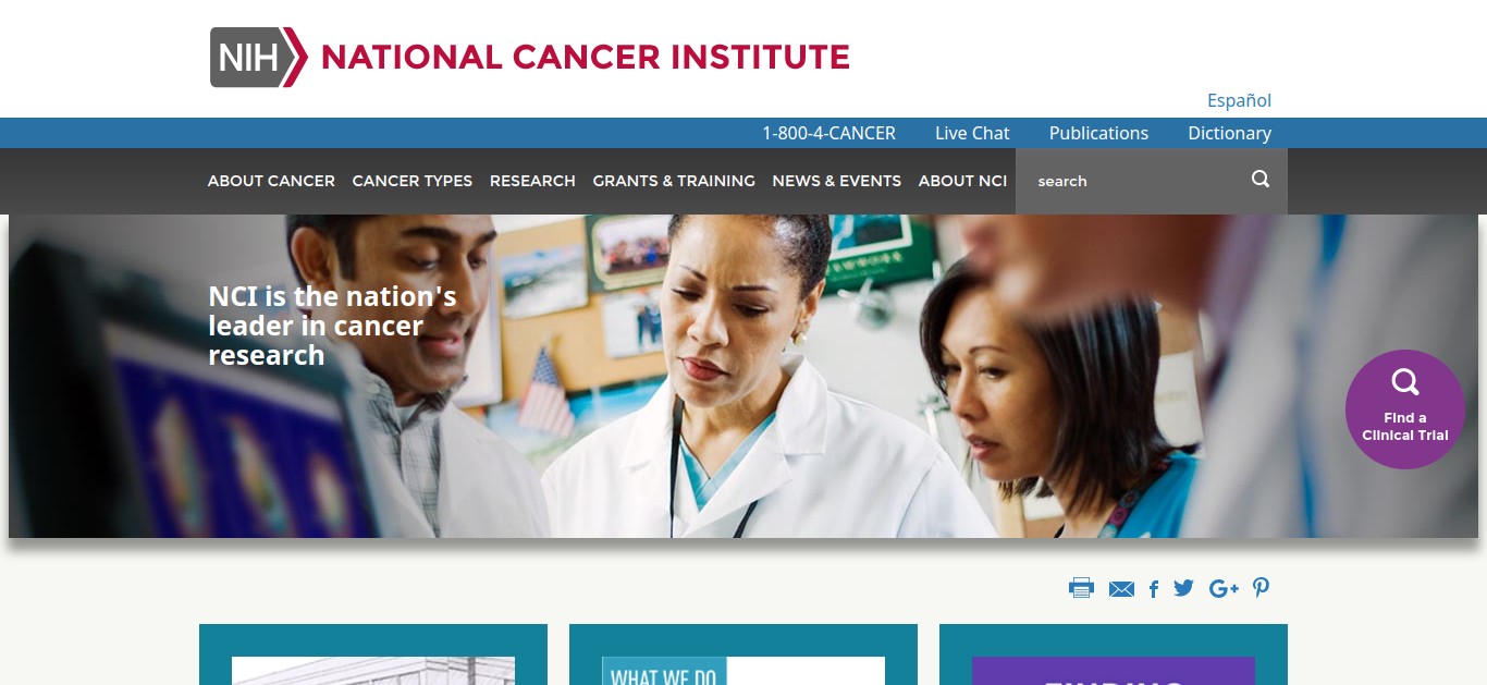 National Cancer Institute - Profile